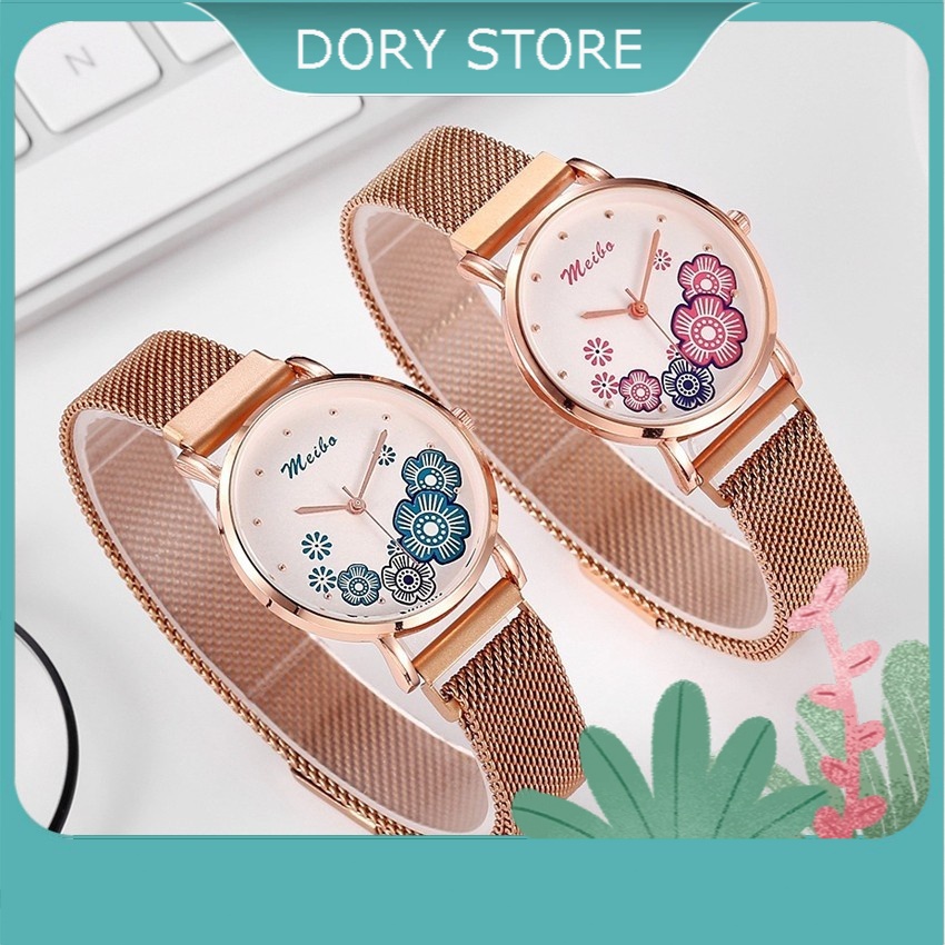 READY STOCK Blossom Magnet Watch Women Magnet Perempuan Jam Tangan ...