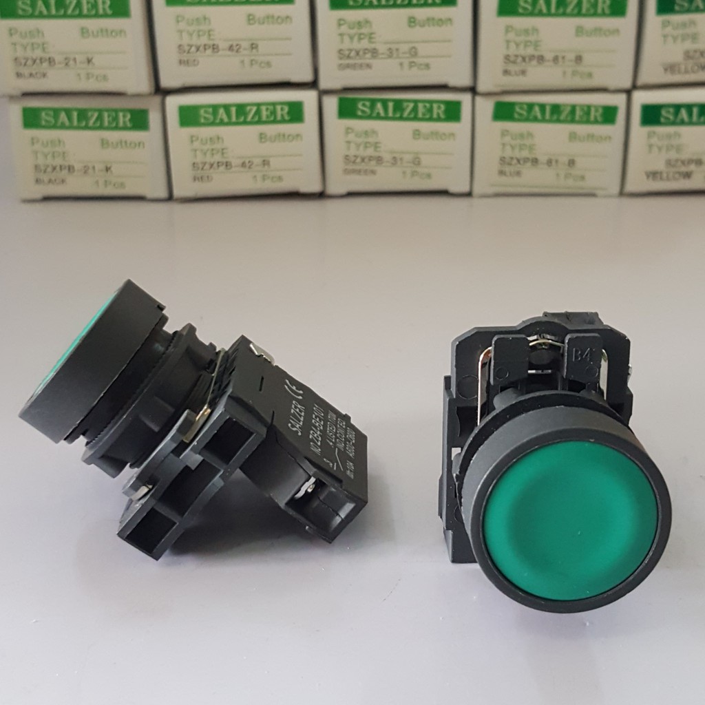 SALZER 22MM Push Button X-Series SZXPB | Shopee Malaysia