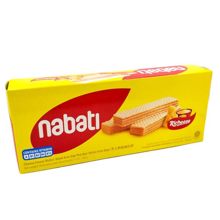 NABATI Richeese Cheese Cream Wafer 145gm | Shopee Malaysia
