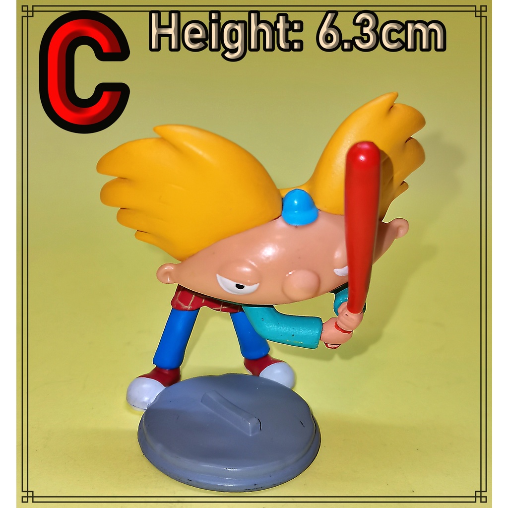 Hey Arnold figure collection ( J Store ) | Shopee Malaysia