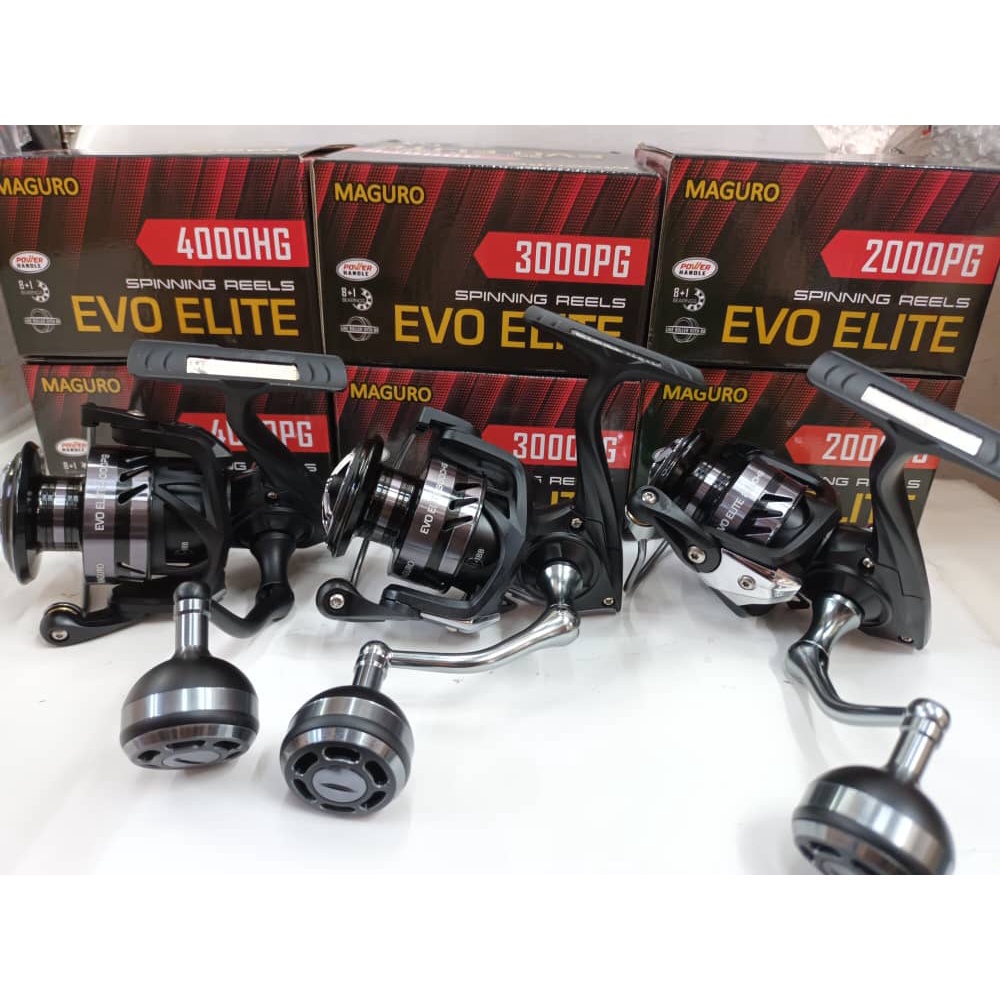 MAGURO EVO ELITE SPINNING LIGHT JIGGING FISHING REEL | Shopee Malaysia