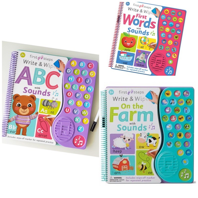 First Steps Write and Wipe Collection by Hinkler | Shopee Malaysia