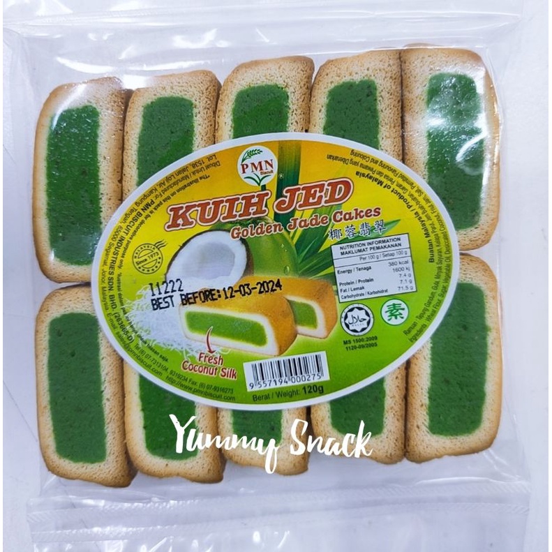 120gram Kuih Potong Halal Red Bean Jed Durian Keladi Taro Flavour Ready ...