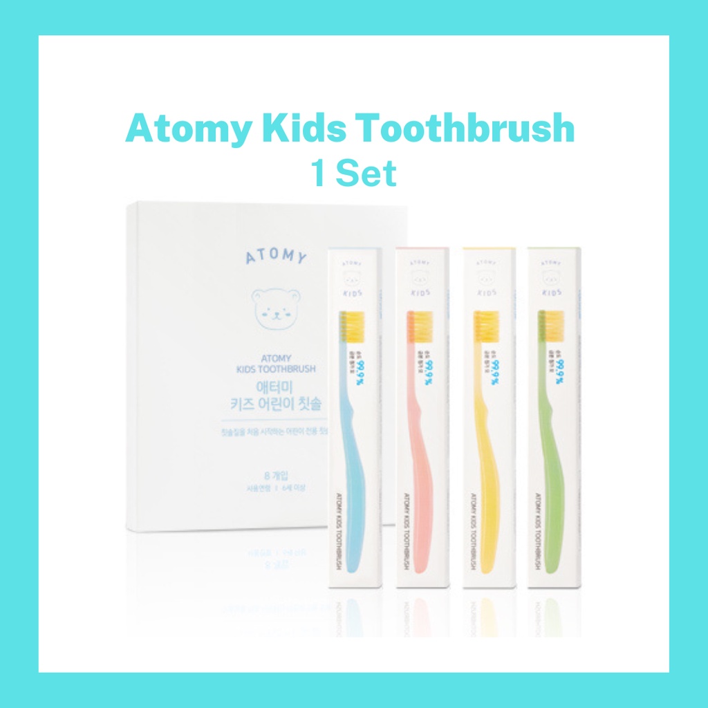 💥100% AUTHENTIC💥Atomy Kids Toothbrush (1 Set) 艾多美 儿童牙刷 | Shopee Malaysia