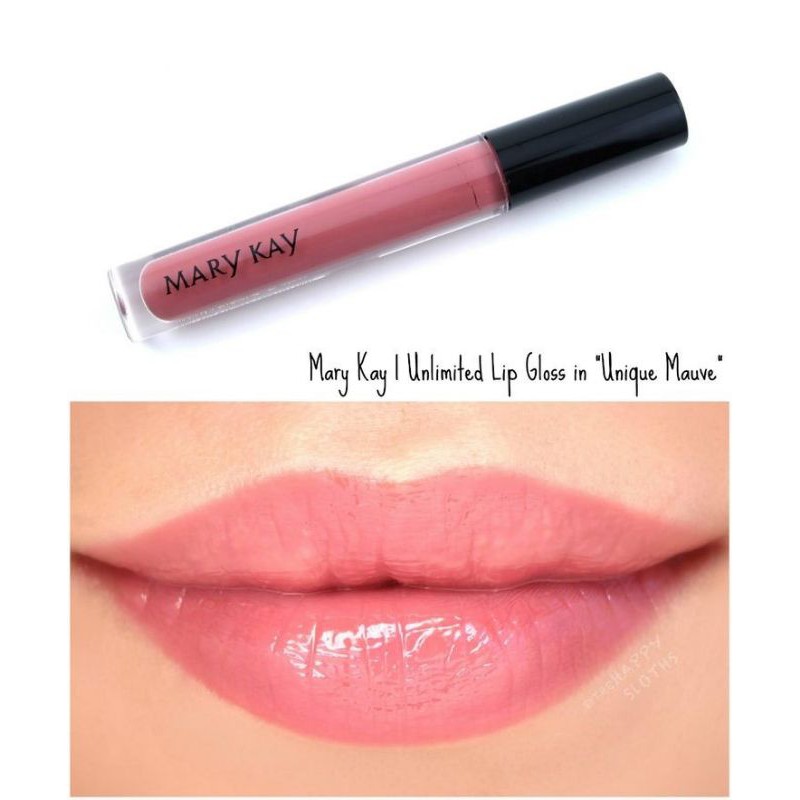 Mary Kay Unlimited Lip Gloss -Unique Mauve | Shopee Malaysia