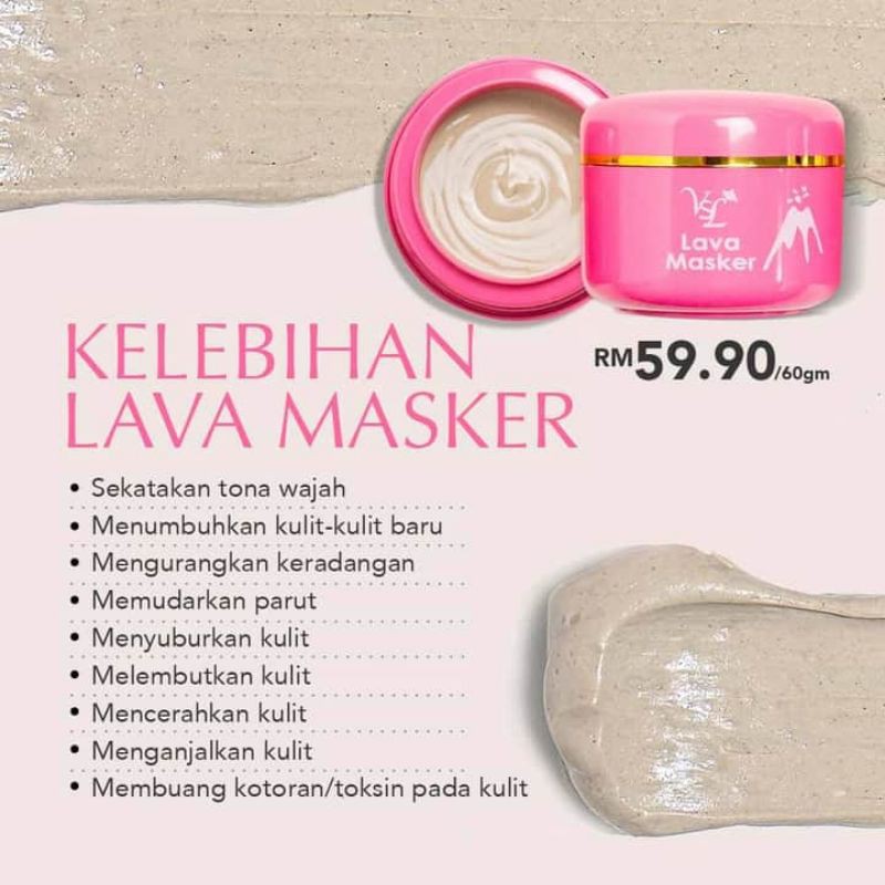 VSL MASKER LAVA 💯 ORIGINAL FROM HQ | Shopee Malaysia