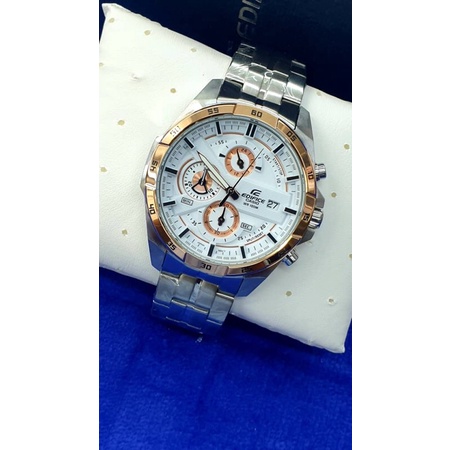 Edifice_Casio_ Battry_Chronoghraph WATCH WITH FREE SPICAL Box | Shopee ...