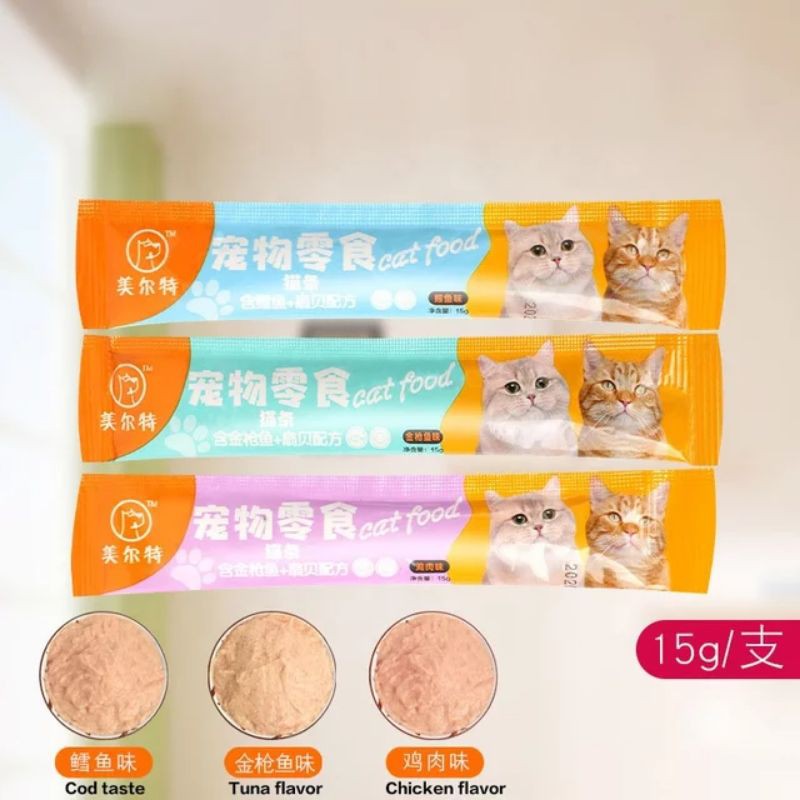 Melt Cat / Cat Snack / CatTreat / WetFood / Chicken Flavour / Tuna ...