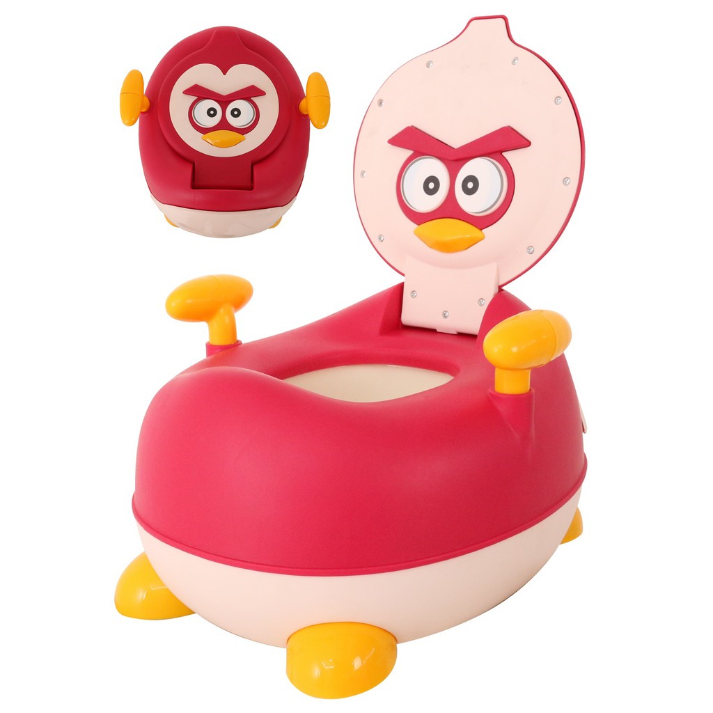 Children Red Bird Potty Chair Kids Toilet Training Seat (BAY0110MR ...