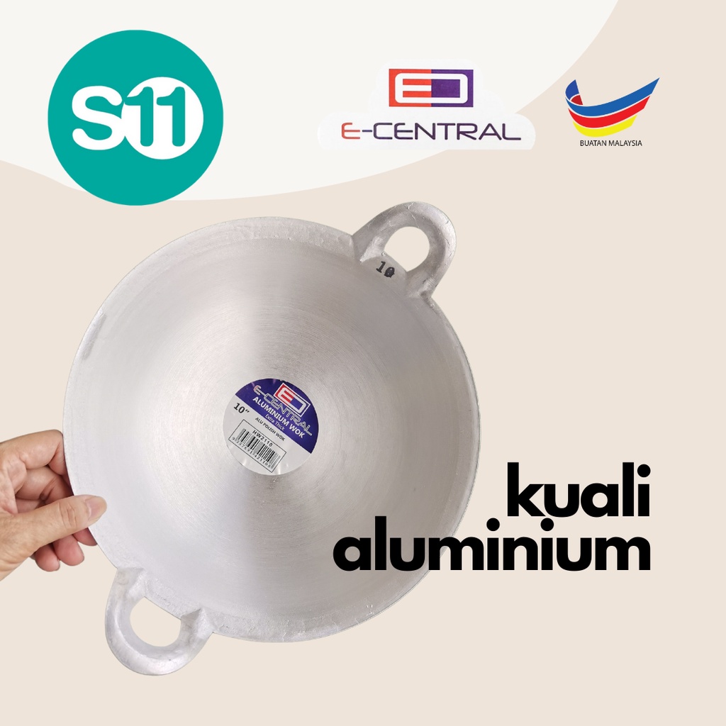 S11 x E-CENTRAL Cap Helang Kuali Aluminium 10" - 15"/ Belanga/Kwali ...