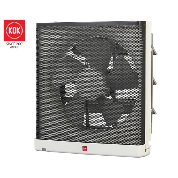KDK 25AUFA RAKU-RAKU 10" WALL VENTILATION EXHAUST FAN (WITH INSECT ...