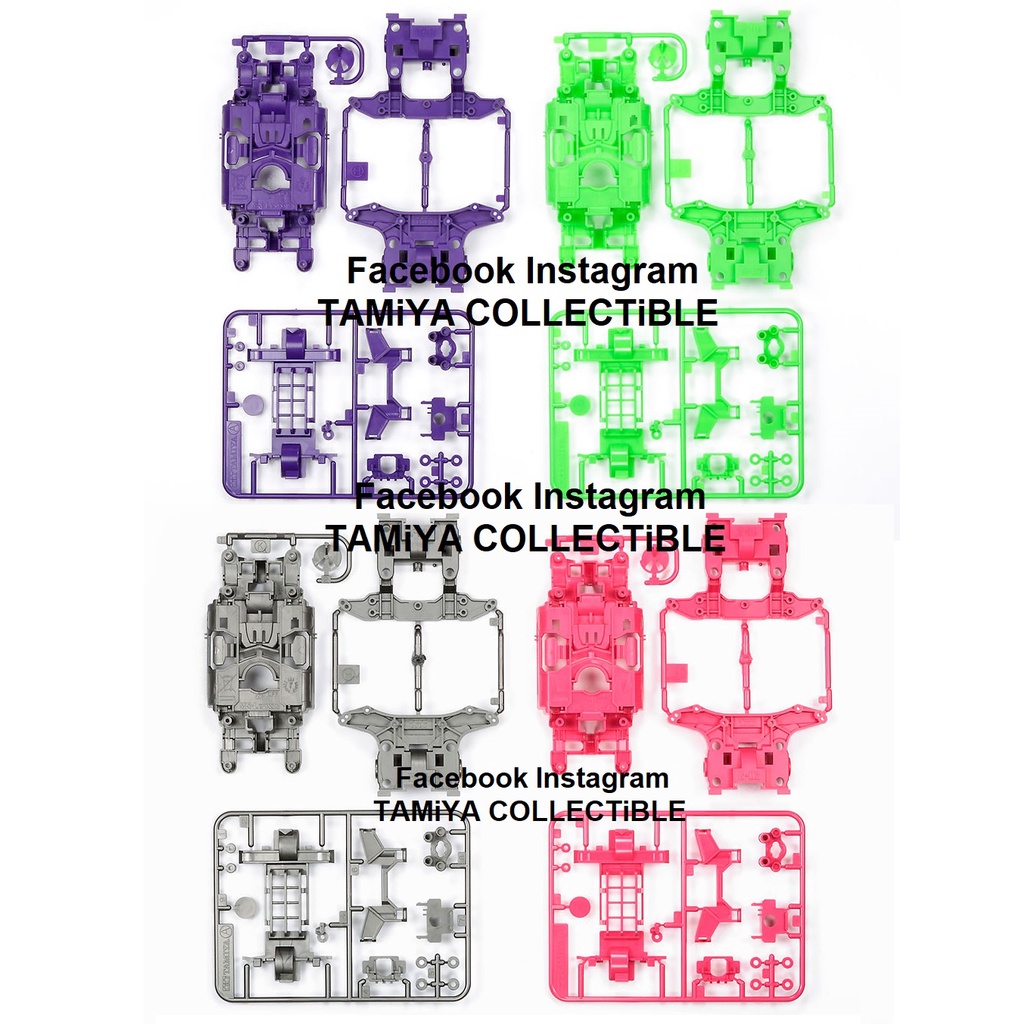 Tamiya MS Chassis Tamiya MSL Chassis Mini 4wd Pro Series 2 Set in Pack ...