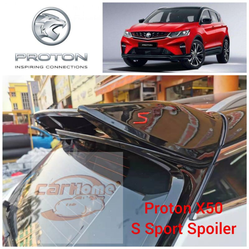 Proton X-50 S Sport Spoiler with paint material ABS good quality ...