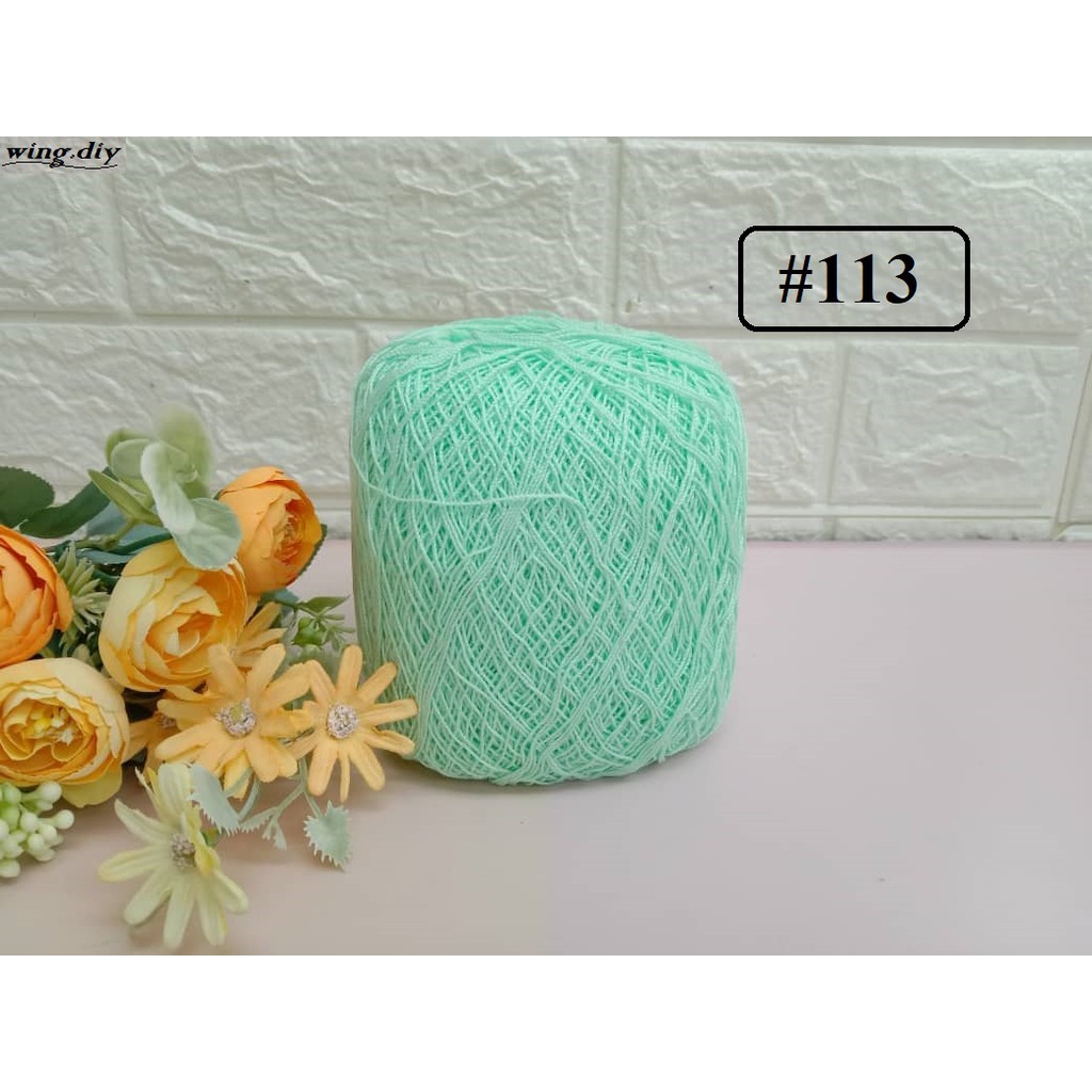 [NEW COLOUR] MINLON COUNTRY HIGH CLASS CROCHET YARN/ BENANG KAIT MINLON ...