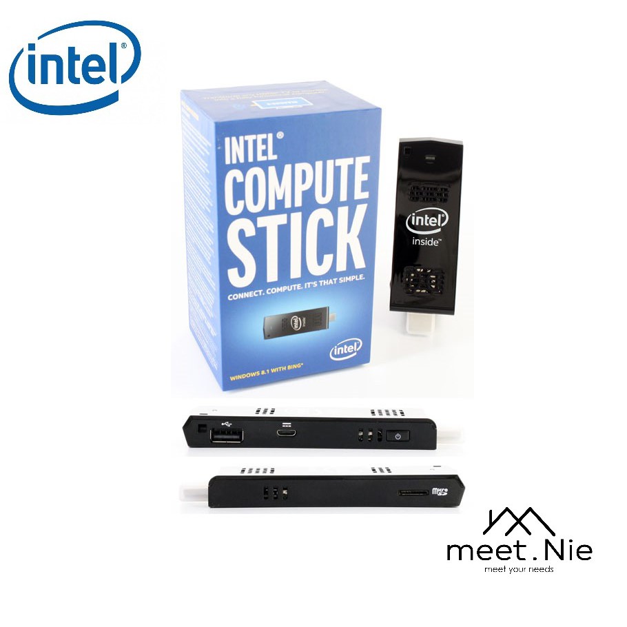 Intel Compute Stick - STCK1A32WFC Mini PC Intel atom Z8350 Quad Core ...