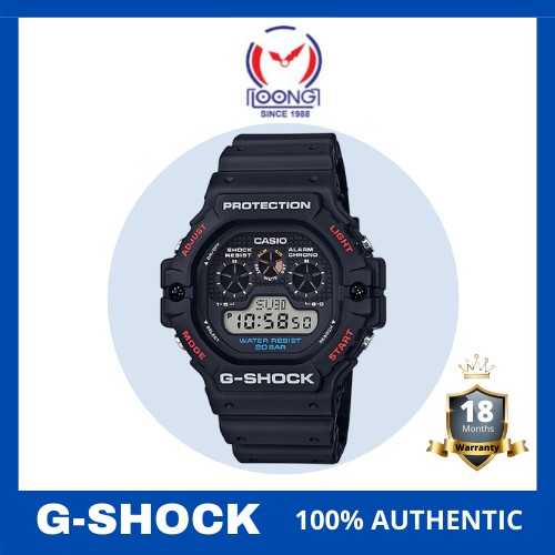 GSHOCK DW5900 Series Tapak Kucing 100% authentic Resin Men Sports Watch ...