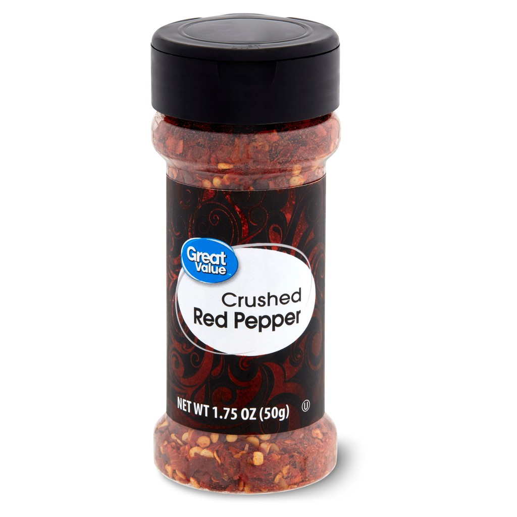 Great Value Spices & Seasoning (Crushed Red Pepper, Garlic Powder ...