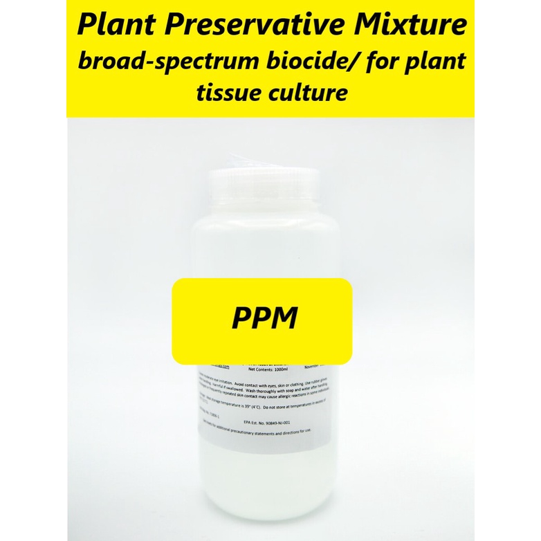 PPM for plant tissue culture/ plant preservative mixture/ biocide ...