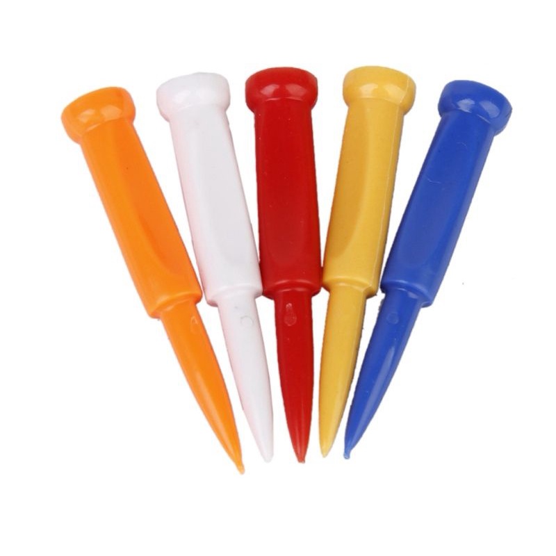 [Ready Stock] Golf Plastic Tee Step Tees 70mm/ 42mm (10pcs/pack ...