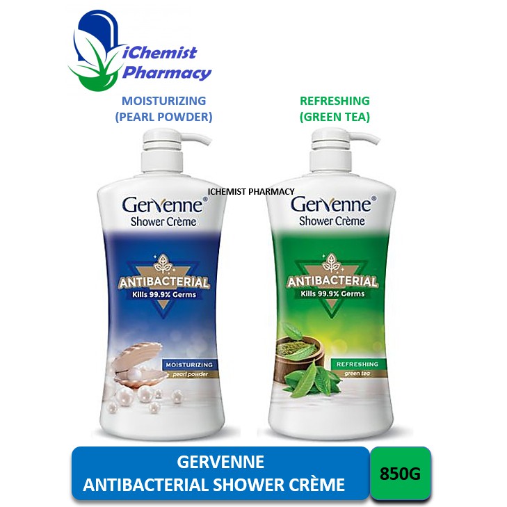 GERVENNE ANTIBACTERIAL SHOWER CREME 850G (MOISTURIZING / REFRESHING ...