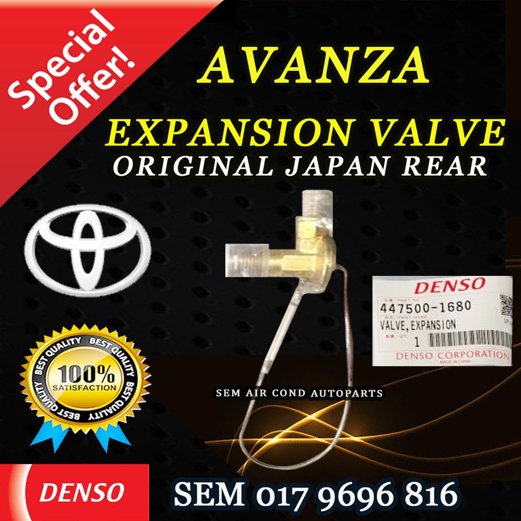 TOYOTA AVANZA 2006-2011 ORIGINAL DENSO 1680 REAR/ BELAKANG EXPANSION ...