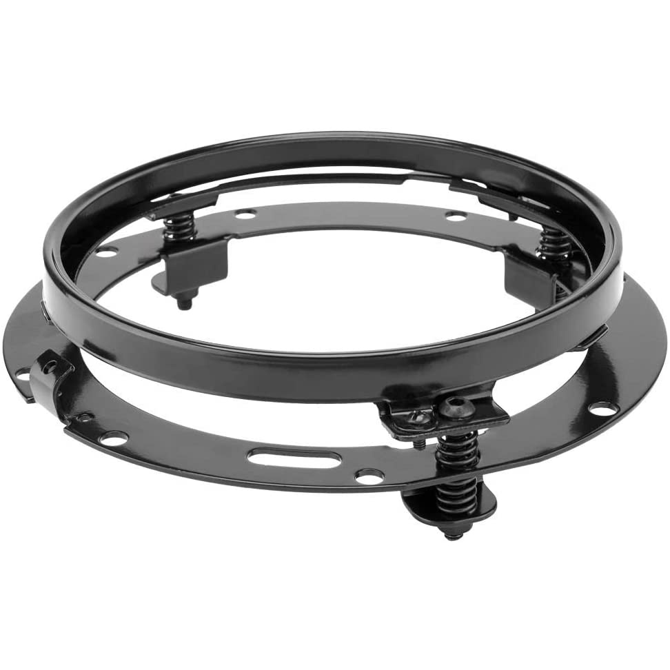 7 inch Round Headlight Ring Mounting Bracket Compatible with Harley ...
