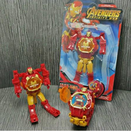Avengers Character Robot Digital Children's Watch | Shopee Malaysia