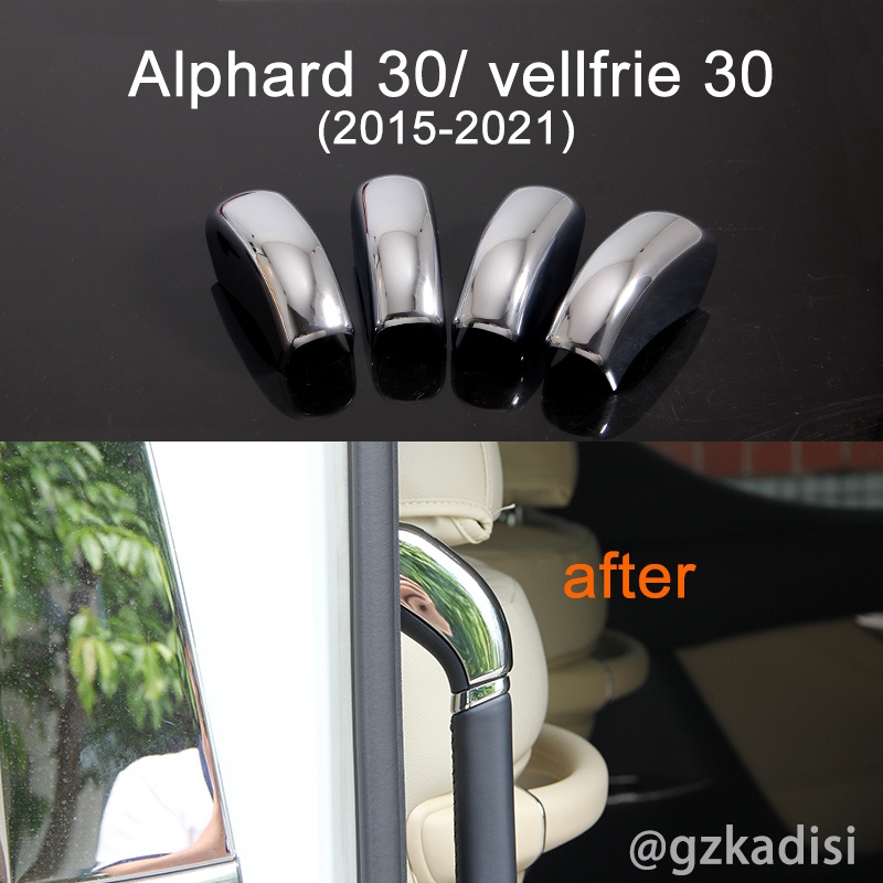 4pcs alphard 30 /Vellfire 30(2015-2022) agh30 anh30 Long Assist Grip ...
