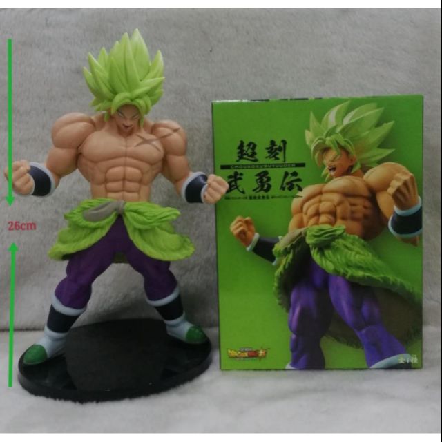 DRAGON BALL SUPER BROLY MOVIE VER.GREEN HAIR VS GOKU BROLY SUPER SAIYAN ...