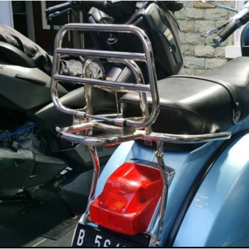 Back rack Vespa Classic/PX new PX Excel super Etc | Shopee Malaysia