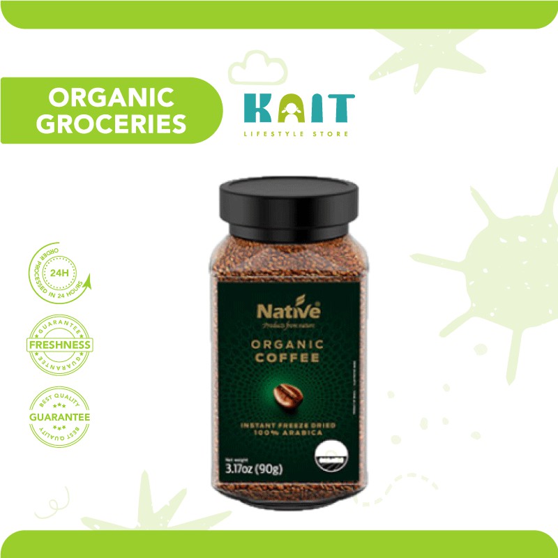 NATIVE ORGANIC FREEZE DRIED COFFEE (90G) | Shopee Malaysia