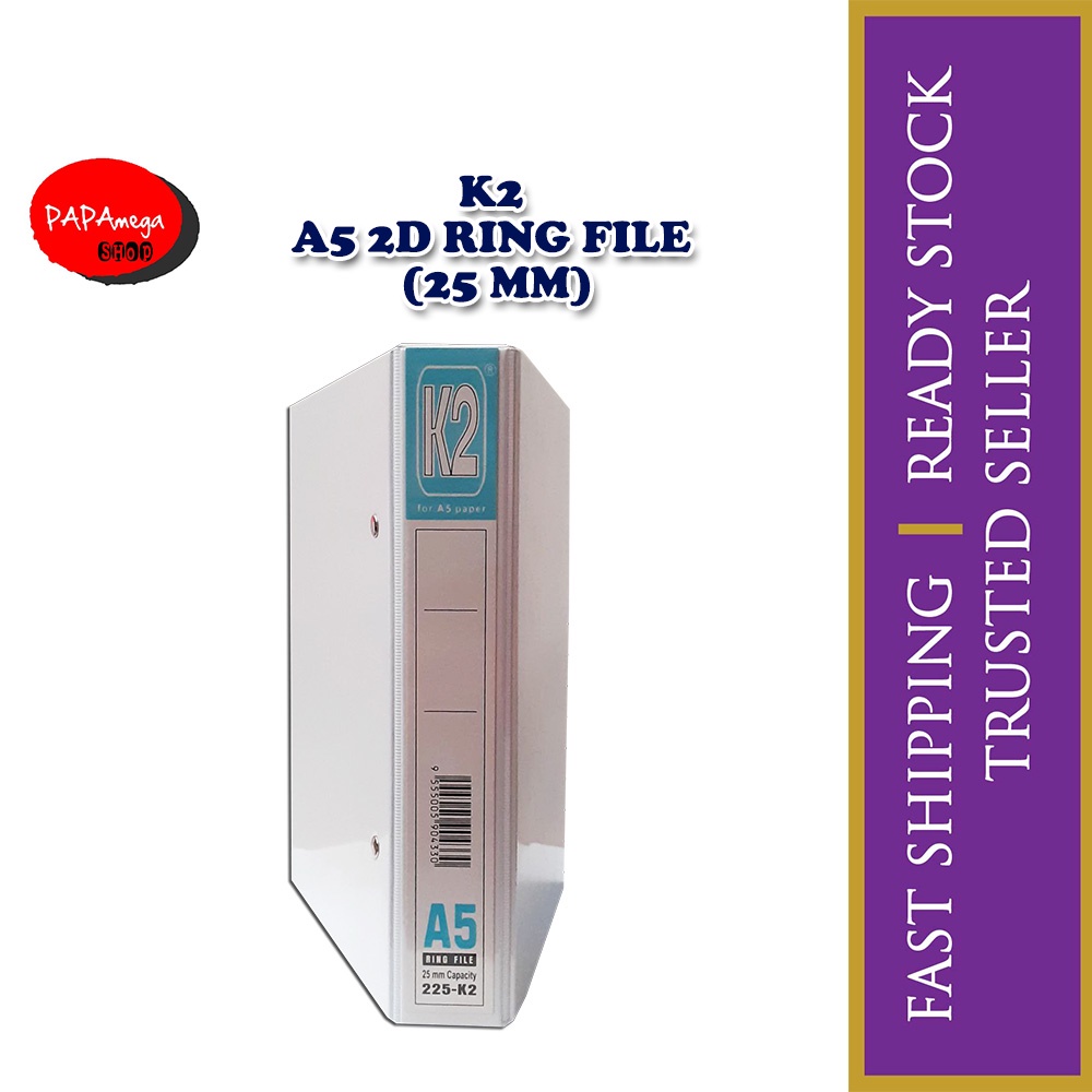K2 A5 2D RING FILE (25MM) | Shopee Malaysia