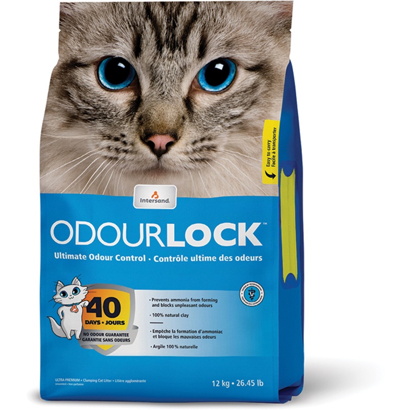 Odourlock Ultra-Premium Clumping Cat Sand (12kg) | Shopee Malaysia