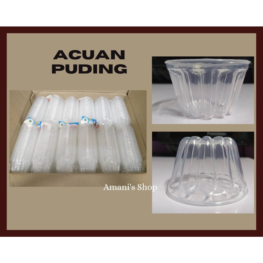 Acuan Puding Jelly Mould Pudding Mould Acuan Agar Agar Bekas Puding Plastik Jelly Mould Plastic ...