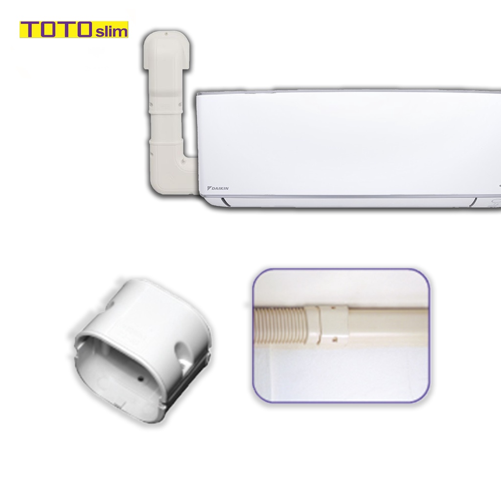 Toto Slim Fitting For Air Conditioner Piping Casing / Trunking TW-75 TJ ...
