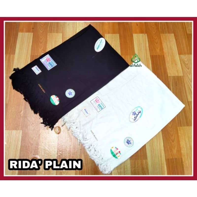 Ridak Putih | Ridak Hitam | Ridak Plain | Rida' Plain | Shopee Malaysia