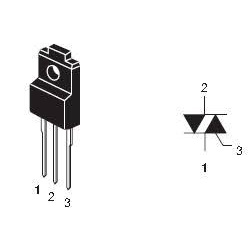 BCR5PM-12L 5A 600V TRIAC 05300259 | Shopee Malaysia