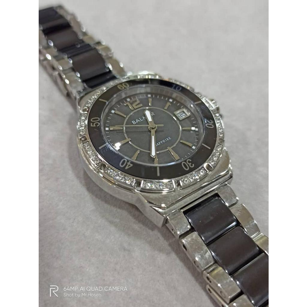 Balmer Sport Ceramic Crystals 35mm Ladies Watch 7917M SS-4 | Shopee ...