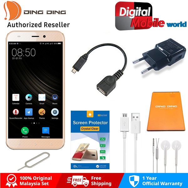 Ding Ding Dual Sim Guide S1 Smartphone (3GB RAM + 32GB ROM) With 3D ...