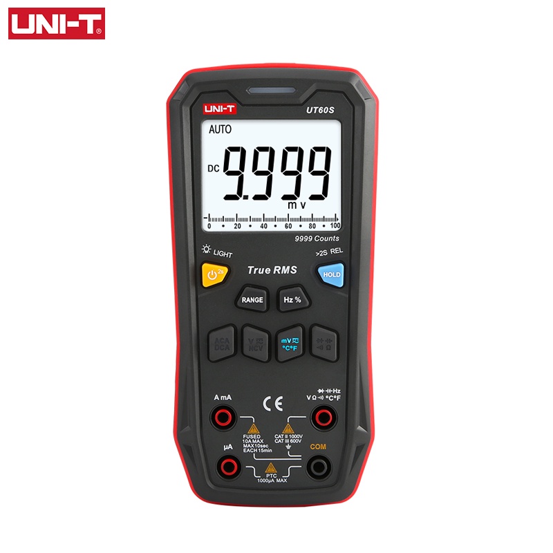 UNI-T Digital Multimeter UT60S UT60BT 1000V AC DC Voltmeter 10A AC DC Ammeter True RMS Frequency ...