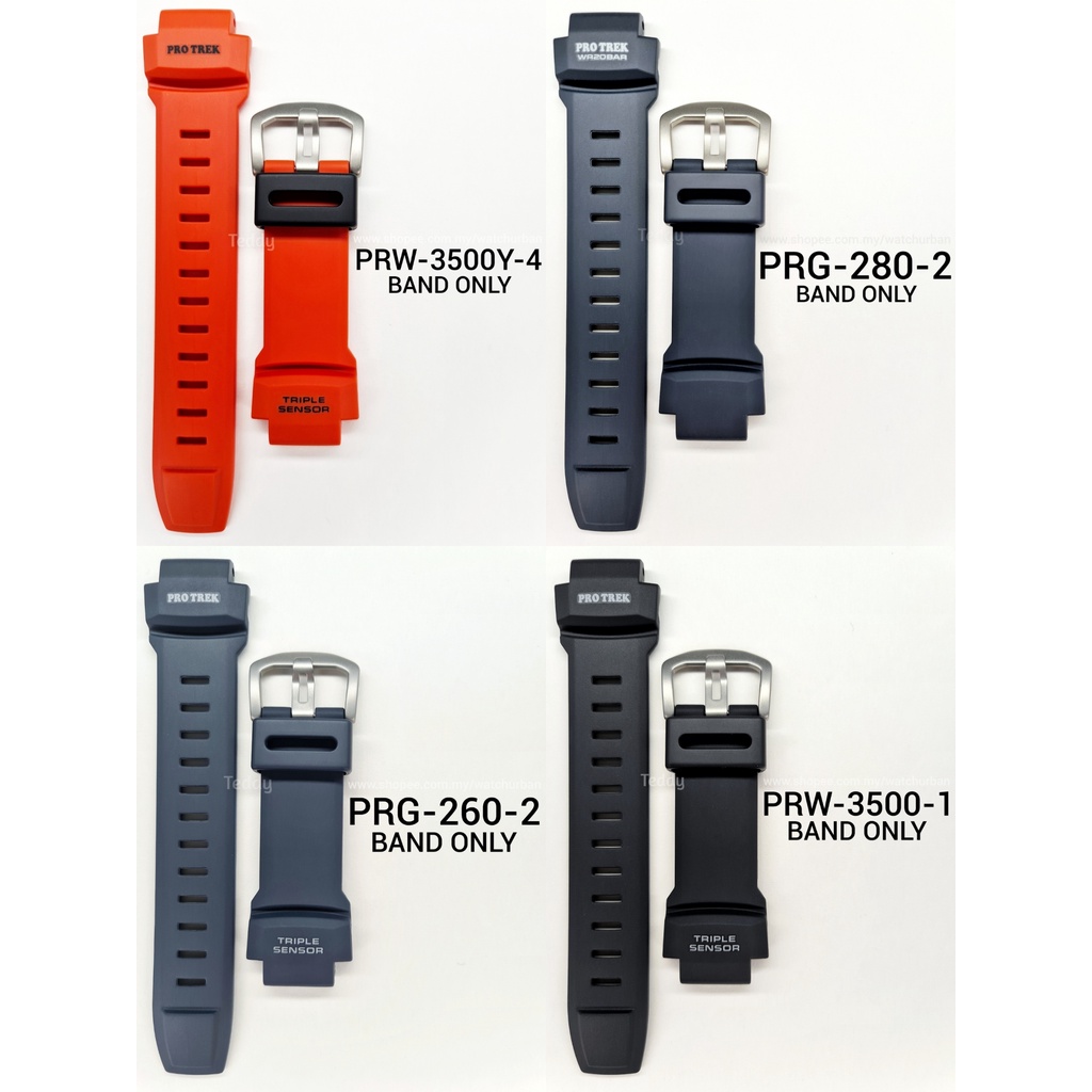 CASIO PROTREK BAND ONLY PRG250 PRG260 PRG500 PRG550 PRW2500 PRW3500 ...