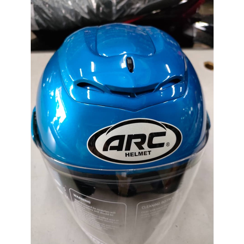 HELMET ARC RITZ New Flash Special Ori Size L-XXL with Sirim Cert Topi ...