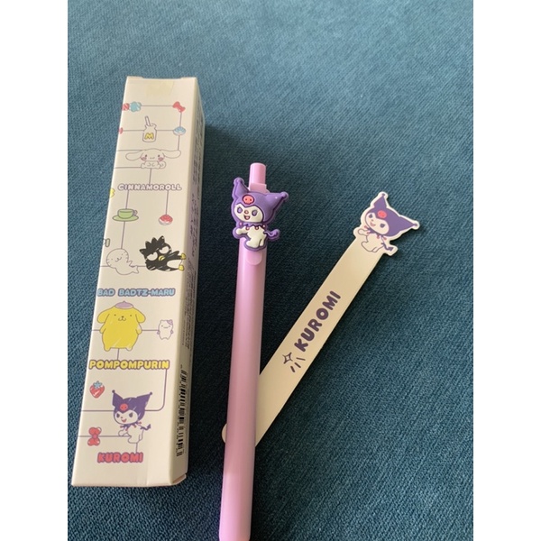 authentic sanrio pen with bookmark, kuromi pen, cinnamoroll pen ...