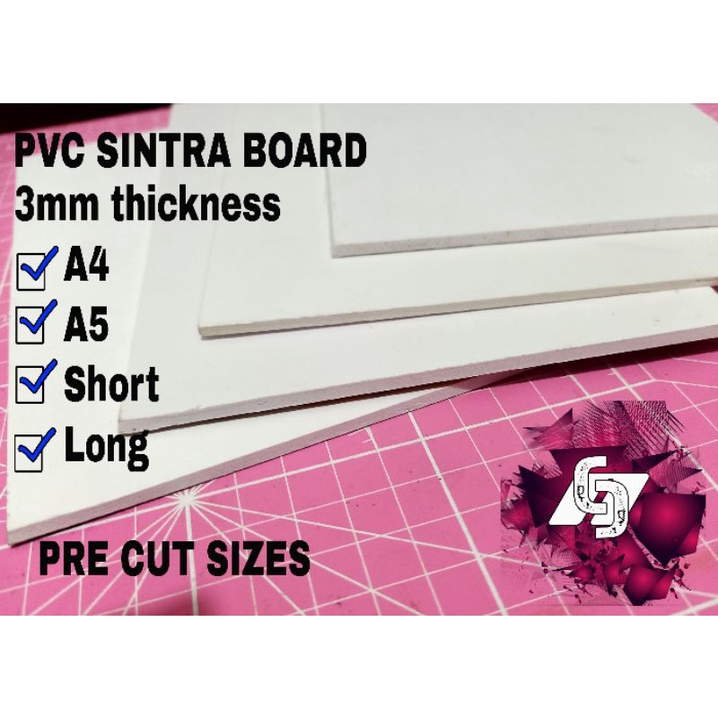 PVC SINTRA BOARD PRE CUT SIZES | Shopee Malaysia