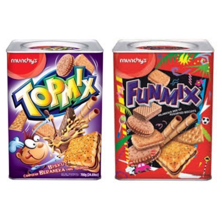 MUNCHY'S FUNMIX / TOPMIX ASSORTED BISCUITS 700G | Shopee Malaysia