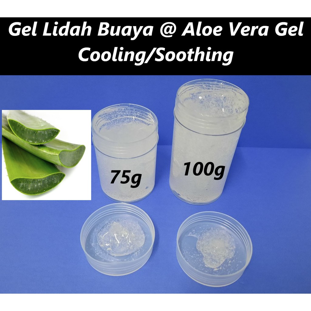 110g/250g/600g Organic Aloe Vera Gel/ Gel aloe vera organik/ cooling/ soothing | Shopee Malaysia