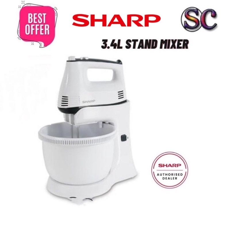 SHARP STAND MIXER EMS60WH | Shopee Malaysia