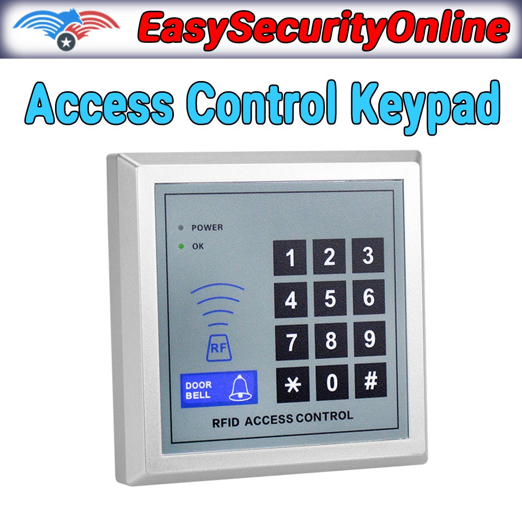 Door Access Control Keypad Lock ID Card Password Security KEYPAD ONLY | Shopee Malaysia
