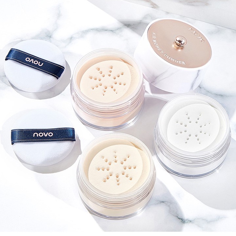 CLOT Novo Waterproof Loose Powder Marble Oil Control Face Setting ...