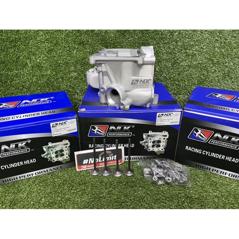 NLK PERFORMANCE Y15ZR Y15 Y15Z LC135 RS150 RSX150 RS 150 RSX 150 CNC / NON CNC RACING SUPER HEAD ...